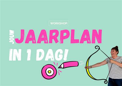 Jouw Jaarplan In 1 Dag Workshop Start Club Arnhem