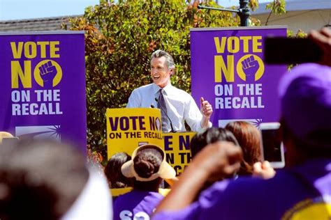 Heres Where Things Stand In Newsoms California Recall Election The