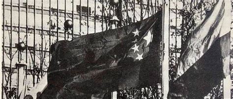 五星红旗第一次在联合国升起中国