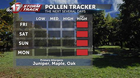 Tree Pollen Season Ahead Of Time And What To Expect ABC17NEWS