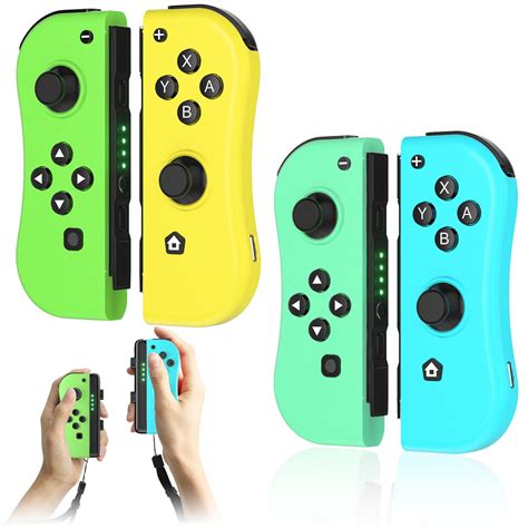 Bonadget 2 Pairs Joypad For Nintendo Switch Controller Game Controller For Switch Gamepad For