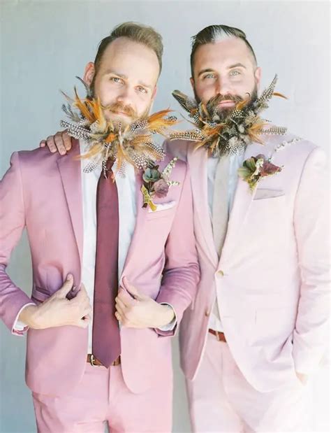 55 Romantic And Inspiring Pink Groom Outfits Weddingomania