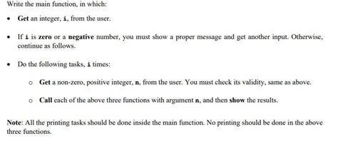 Solved Write Three Functions Sumpositive Sumeven And