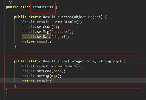 统一异常处理示例springbootutil Exception 统一返回错误 Csdn博客