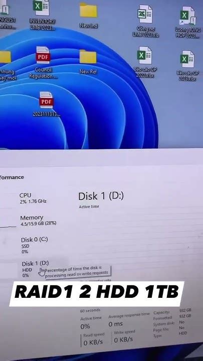 Raid1 2 Ổ CỨng 1tb ĐỂ An ToÀn Data HƠn ️ Hoangchuongws Raid1hdd