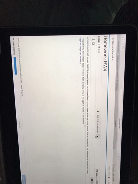 Solved Homework Hw4 Score 0 Of 1 Pt 4 2 1 Hw Score 0 0
