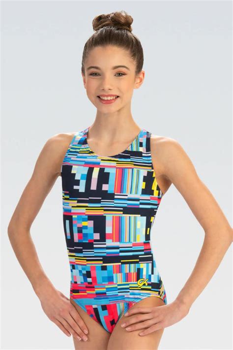Experience Dance Gk Choice Of Champion Gymnastics Digital Blur Leotard