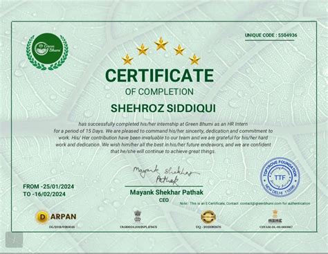 Shehroz Siddiqui On Linkedin I Am Happy To Share That I Have Successfully Completed My