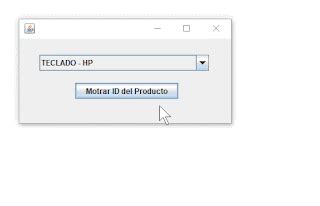 Cómo obtener el ID de un JComboBox en Java Cargado desde MySQL