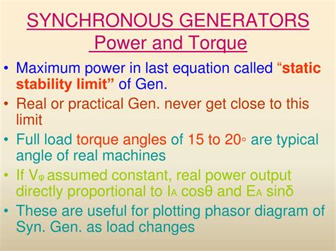 Ppt Synchronous Generators Powerpoint Presentation Free Download Id 5187160