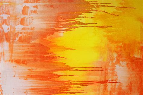 노란색과 갈색 색상 추상 예술 배경입니다 캔버스에의 아크릴 염료 따뜻한 색상입니다 페인트의 칫 하 솔 부드러운 질 워터마크에 대한 스톡 사진 및 기타 이미지 Istock