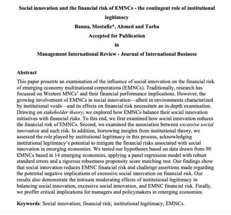 Farhad Uddin Ahmed Phd Fces On Linkedin Delighted To Share That My Second Co Authored Paper