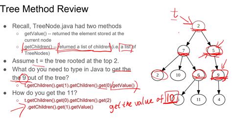 Write The Java Code To Get The Out Of The Tree Chegg Com