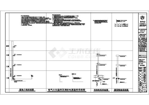 4厂房电气设计cad施工图工业建筑土木在线