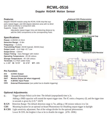 Custom Sensor Using Nodemcu And Rcwl 0516 Solved Page 2