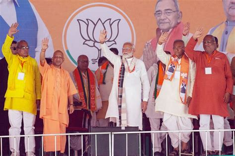 Lok Sabha Polls 2024 Exit Polls Indicate Bjp Emerging As A Clear