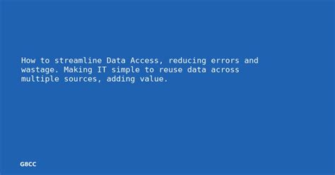 G8cc On Linkedin Data Access Software That Secures Usability