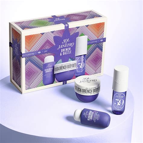 Sol De Janeiro Drench And Dazzle Set För Torr Hud