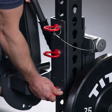 Titan Series Plate Loaded Leg Curl And Extension Rack Attachment