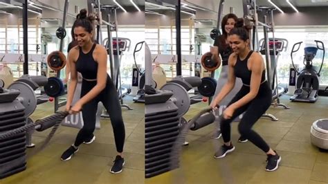 Monday Motivation Deepika Padukone Makes Her 6 Am Workout Sessions Fun