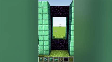 Copper And Prismarine Nether Portal Design For Your Minecraft World 🔥