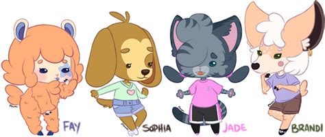 [blob Chibi] Furry Ocs By Summeroid On Deviantart