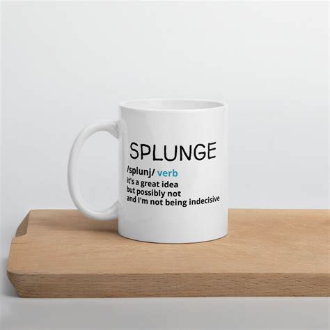 Splunge Coffee Mug Monty Python Inspired Coffee Tea Holy Etsy