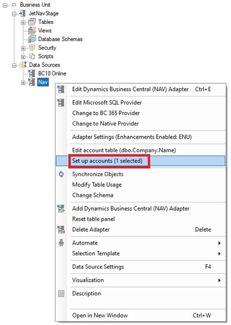 Jet Data Manager Connecting Data Source To Business Central Part 2