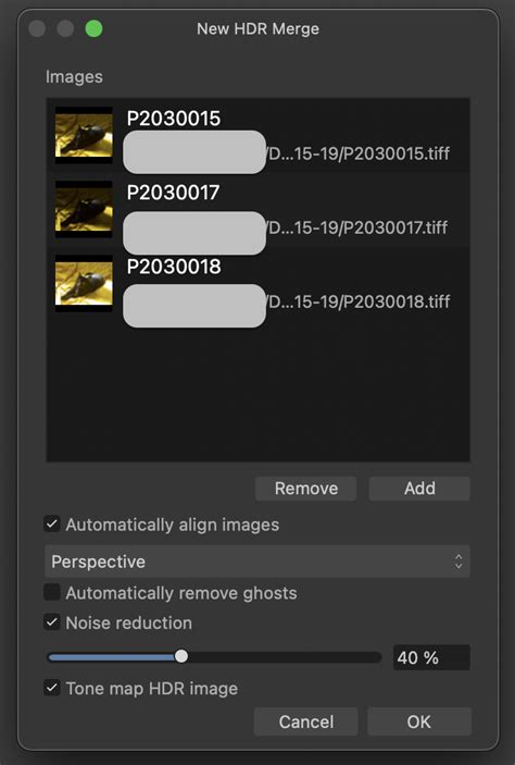 Strange Color Issue With Hdr Merge When Automatically Remove Ghosts