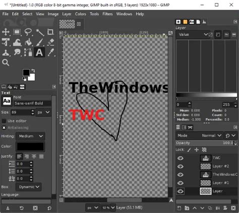 How To Create A Transparent GIF With GIMP In Windows
