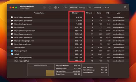 How To Check The Memory Usage On A Mac 2 Easy Ways