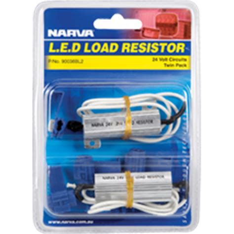 Narva Led Load Resistor 12v Twin Pack Collier And Miller