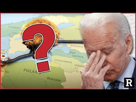 Wait So They Know Who Blew Up Nord Stream Pipeline And Wont Tell Us Redacted W Clayton