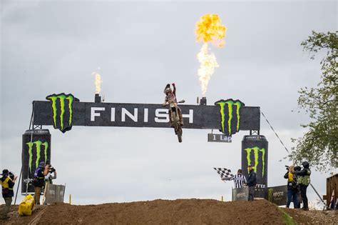 Pirelli Celebrates Mxgp Class Victory With Maxime Renaux At The Redbud Motocross Of Nations