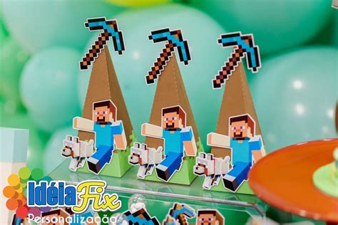 Cone Minecraft Elo7 Produtos Especiais Cone Minecraft Elo7 Produtos Especiais