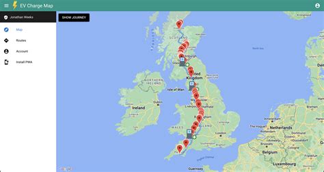EV Charge Map An Application To Search For All The EV Charge Points For Your Journey