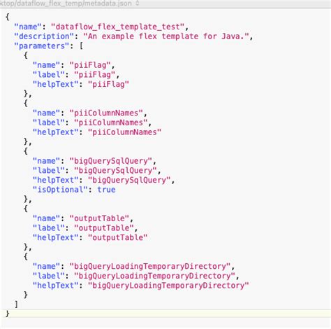 Dataflow Flex Template Oredata Blog