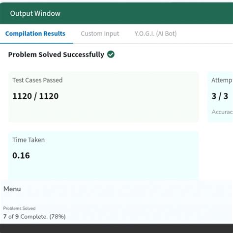 Gfg160 Geekstreak2025 Dsa Problemsolving Deepanshi Singh