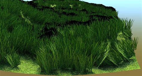 Using Opacity Maps On 2d Planes To Create Grass When Lots Of Of These