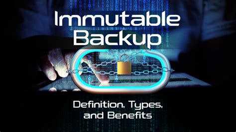 Immutable Backup Definition Types And Benefits Cipherex