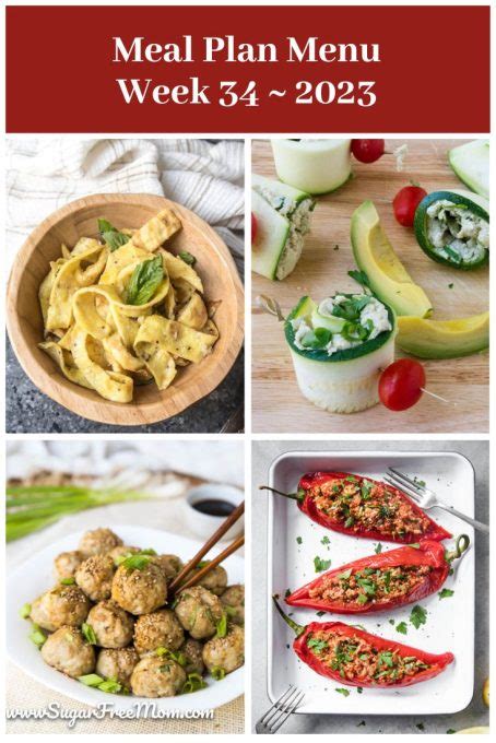 Low Carb Keto Fasting Meal Plan Week 34 Sugar Free Mom