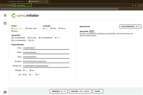 Spring Boot Setting Up A Spring Boot Project With Gradle Geeksforgeeks