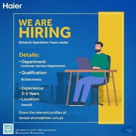 Muhammad Salik Saleem On Linkedin Please Apply On The Given Post Haier