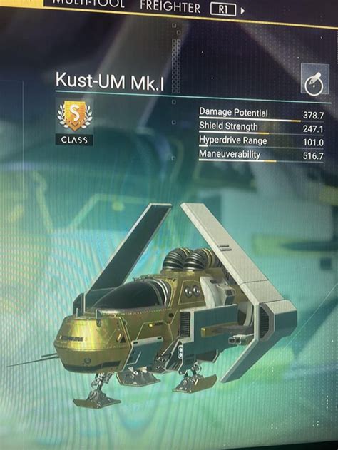 I Made My First Custom Ship In Nms R Nms