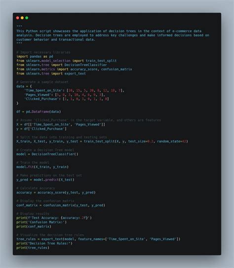 Kashif Aziz On Linkedin Python Machinelearning Decisiontrees