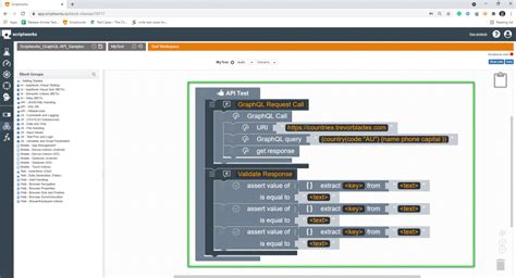 GraphQL Multiple Value Response Validation Scriptworks