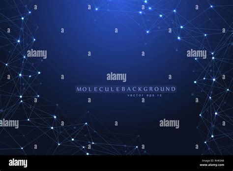 Networking Connection Concept Abstract Technology Global Network Connections With Points And