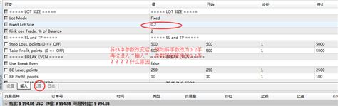 Mt5 Ea测试参数更改 总是无效，请问怎么回事啊？？ 一般 Mql5 算法交易论坛