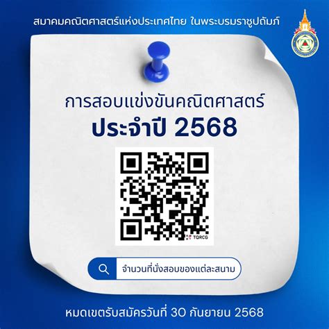 สมาคมคณิตศาสตร์แห่งประเทศไทย ในพระบรมราชูปถัมภ์