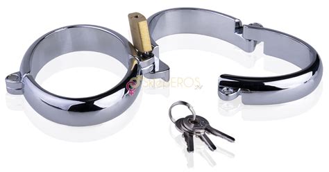 Stalowe Kajdanki Zamykane Na K Dk Z Kluczykiem Rozm S